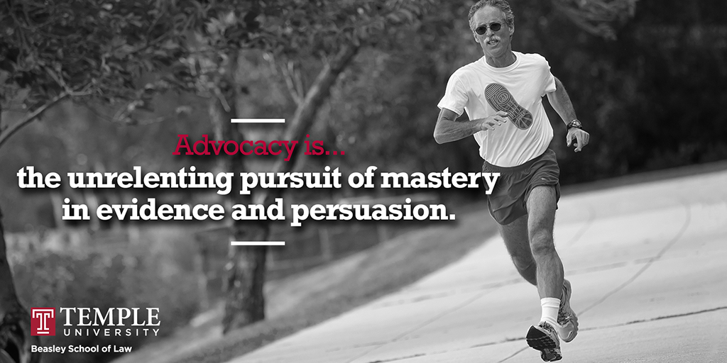 Epstein-Tw - Temple Law School - Advocacy is...Temple Law School ...