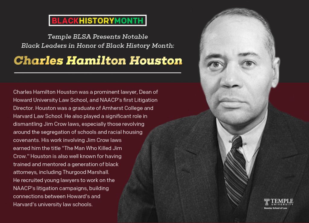 Temple Law BLSA Presents Notable Black Leaders in Honor of Black ...