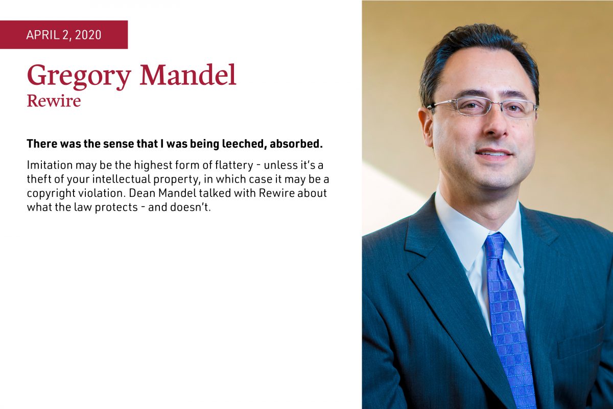 How Worried Should You Be About a Copycat at Work? - Voices at Temple