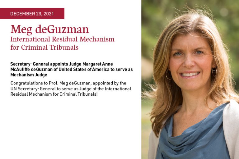 Secretary-General appoints Judge Margaret Anne McAuliffe deGuzman of ...